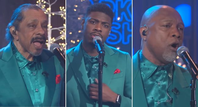 The Temptations Wow Audiences by Mixing Holiday Lyrics into a Classic ...