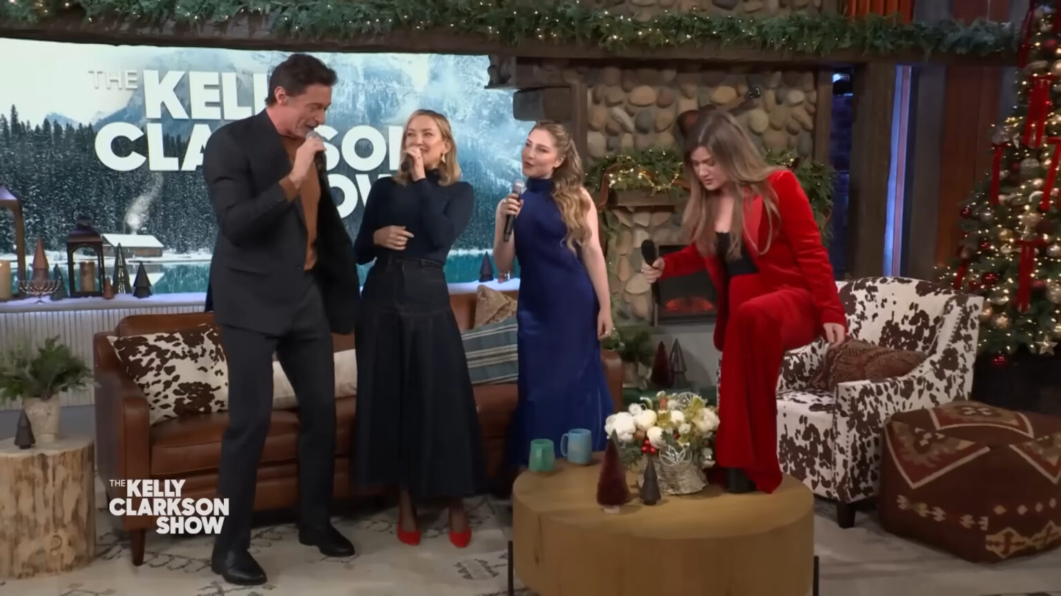 “THE ENTIRE STUDIO EXPLODED IN SECONDS — KELLY CLARKSON JUMPED ONTO ...